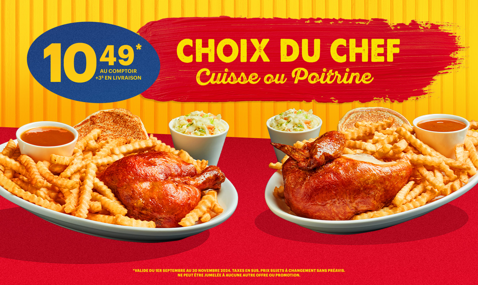 Rôtisseries Benny & Au Coq | Le meilleur poulet rôti