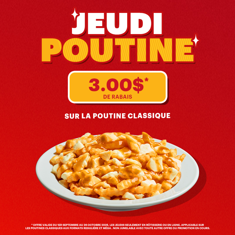 Rôtisseries Benny & Au Coq | Le meilleur poulet rôti
